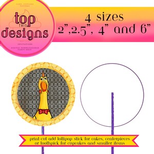 Printable Rubber Chicken Digital/instant Download Party Graphic ...