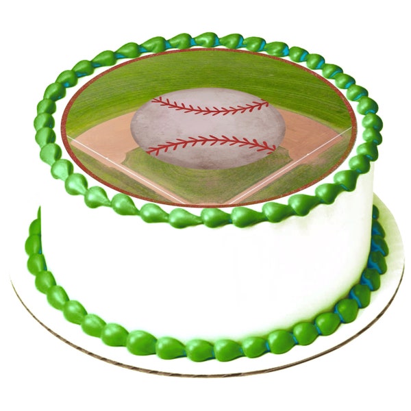 Baseball Cake Topper - Etsy