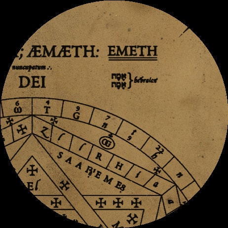 Sigil of Ameth Seal of God Sigillum Dei Aemeth Sacred Geometry Enochian ...