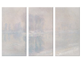 Monet 3 Panel Wall Art - Etsy
