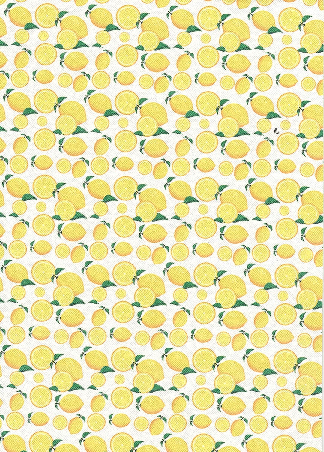 Lemon Leather Sheet - Etsy