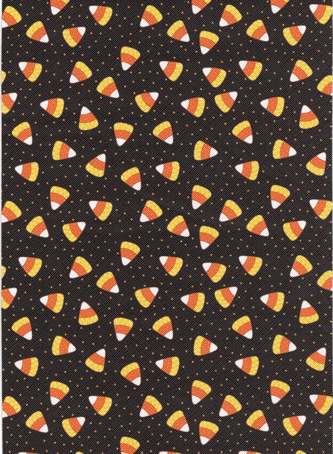 Halloween Candy Corn Faux Leather Sheet - Etsy
