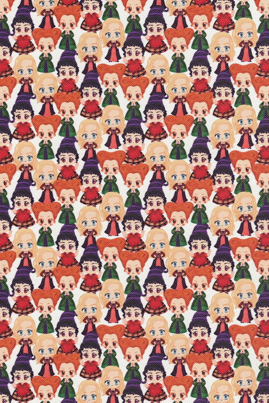 Hocus Pocus Faux Leather Sheet - Etsy