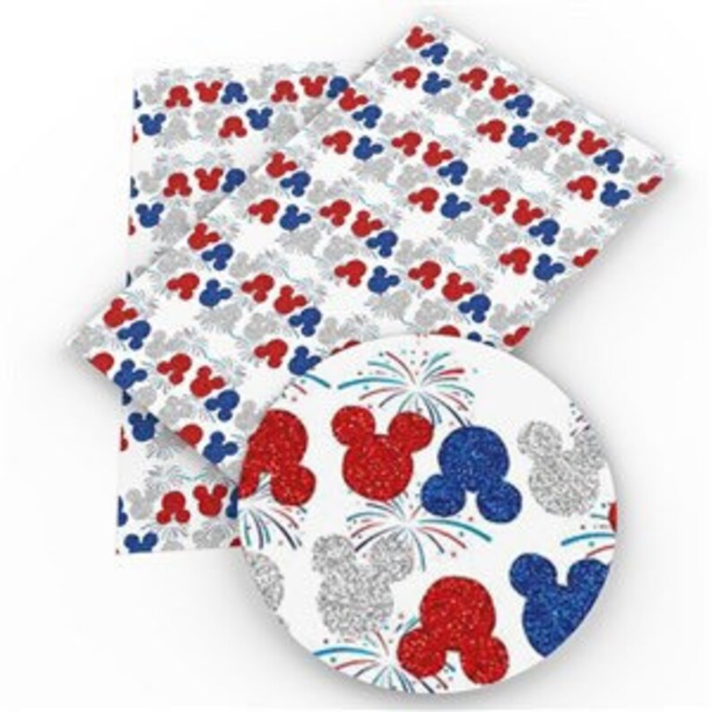 Patriotic Mouse Leather Sheet - Etsy
