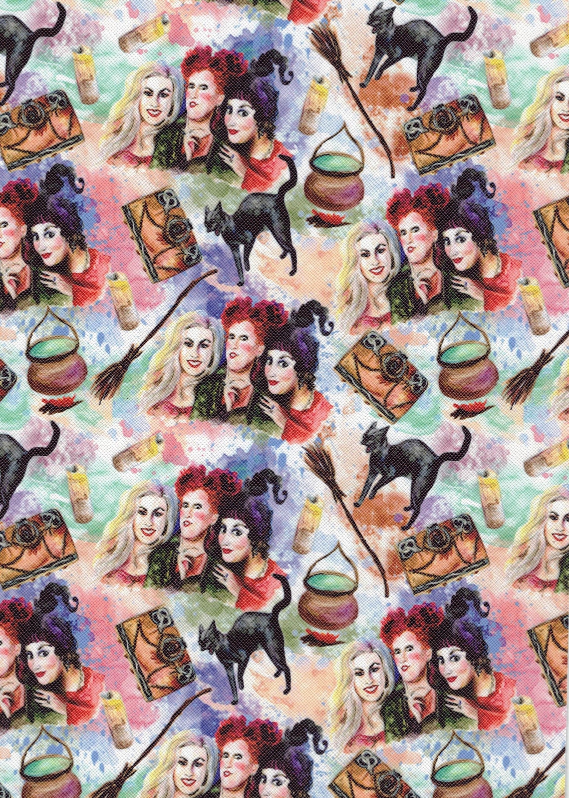 Hocus Pocus Halloween Fall 100% Cotton - Etsy