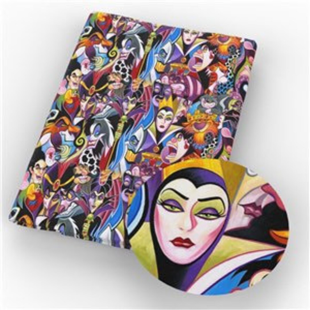 Villain 100% Cotton Fabric - Etsy