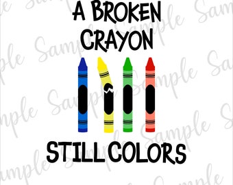 Broken Crayons Still Color Poster - Etsy