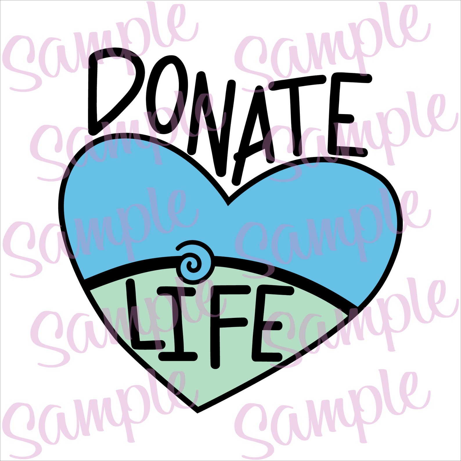 Donate Life SVG/PNG - Etsy