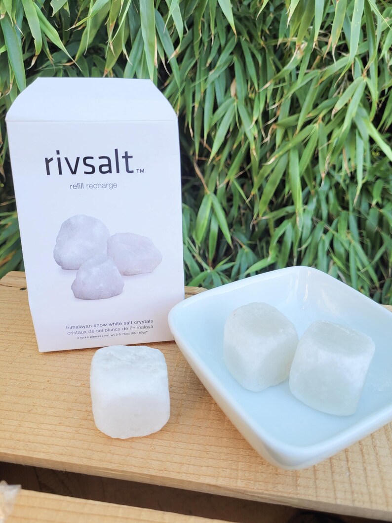 Rivsalt Himalayan Salt Crystal Gift Bag – With Optional Grater - Etsy