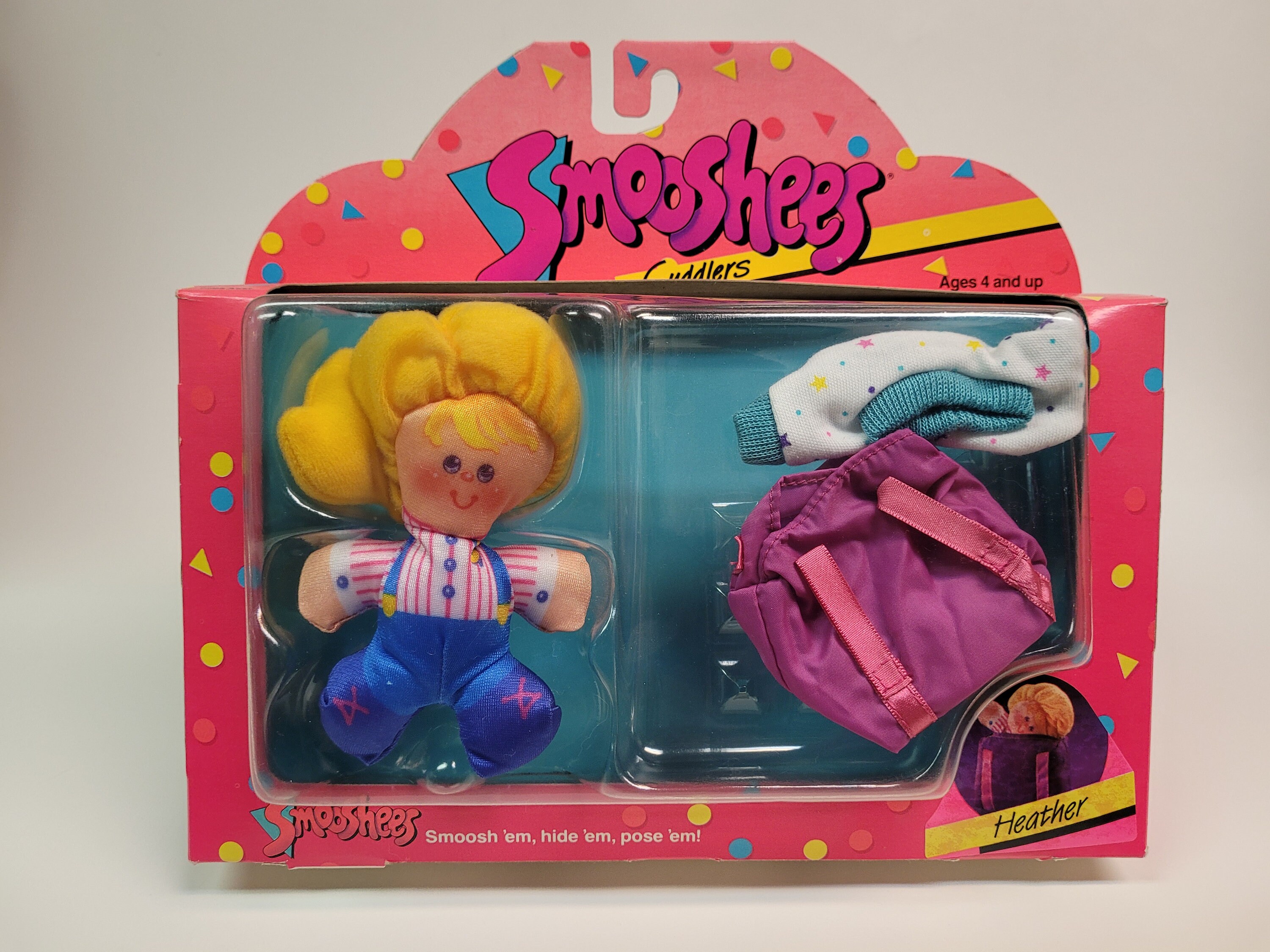 Vintage 1980's NEW in Box Smooshee's Smugglers & Cuddler Kid's Toys - Etsy