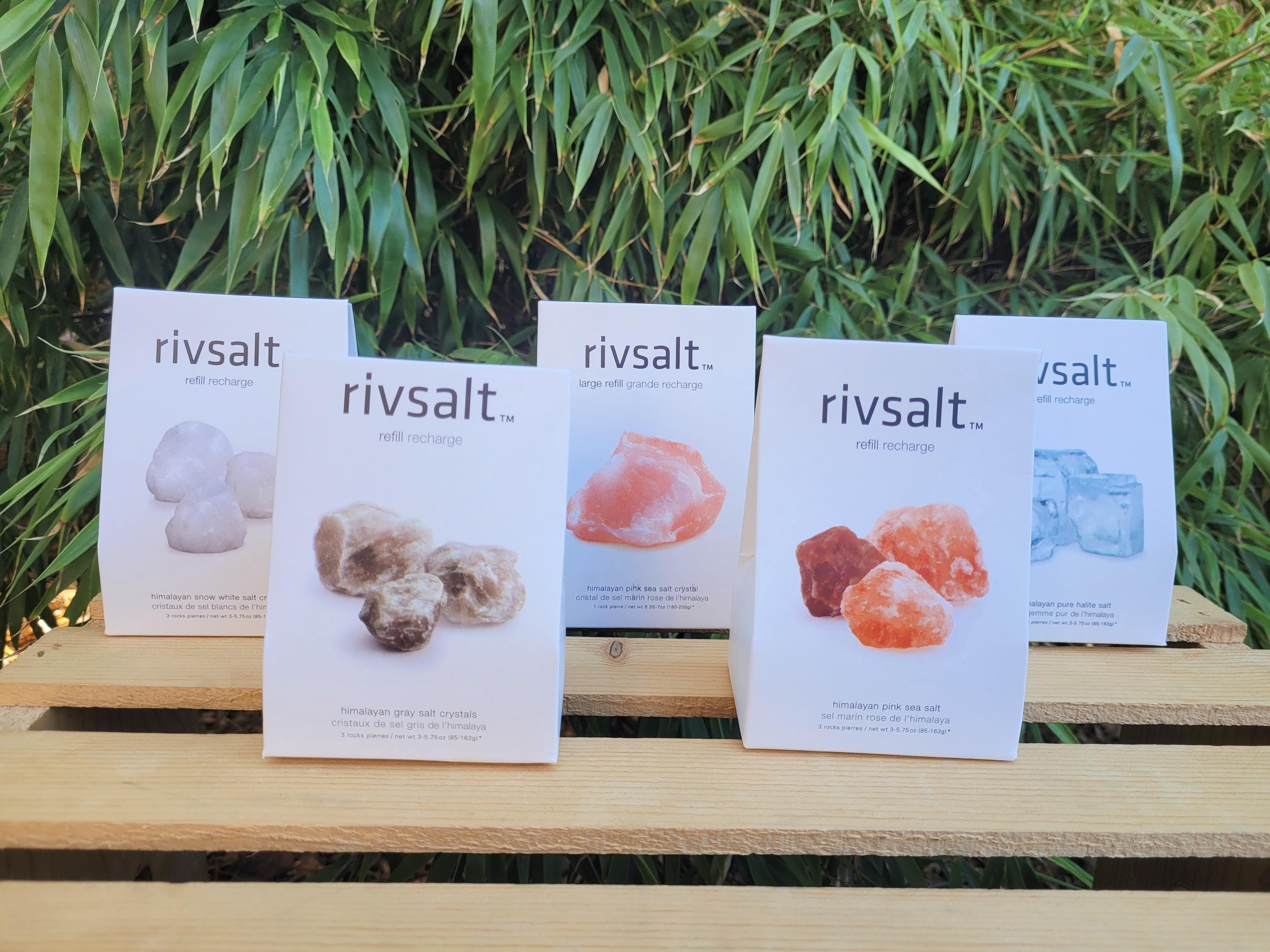 Rivsalt Himalayan Salt Crystal Gift Bag – With Optional Grater - Etsy