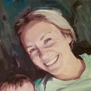 Custom Art Commission Commissioned Portrait Painting Custom - Etsy