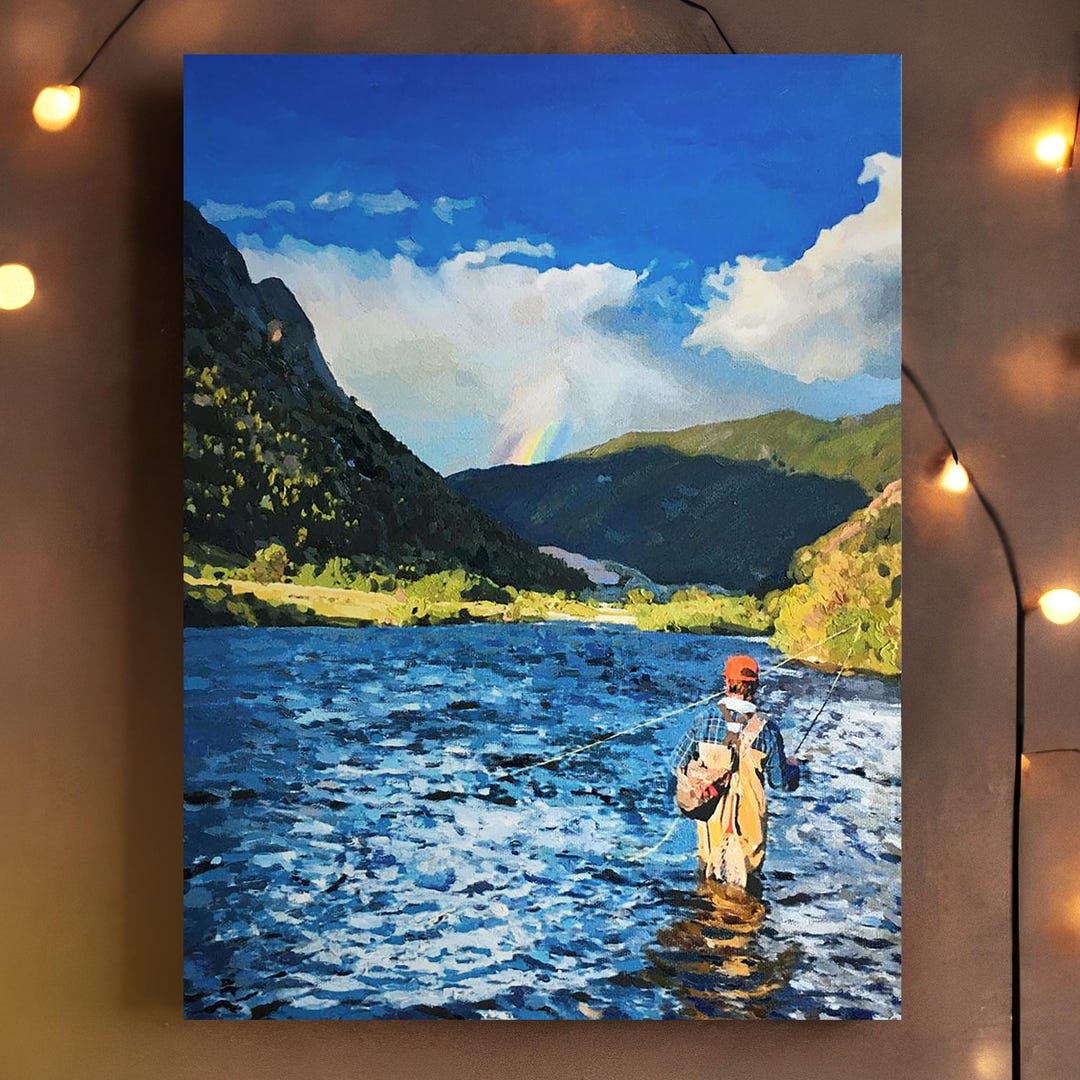 Custom Oil Portrait Painting on Canvas, Custom Landscape Portrait From ...