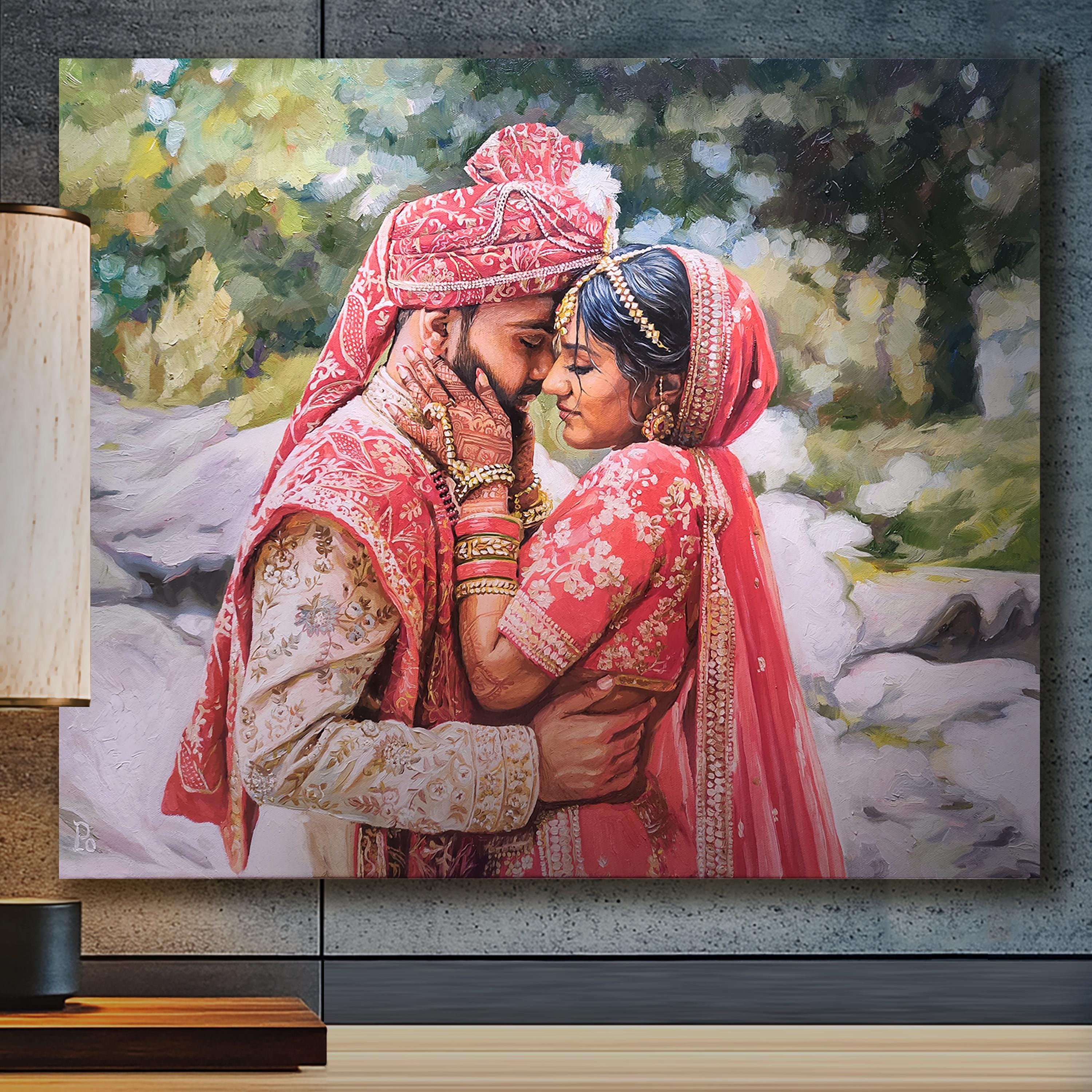 Indian Traditional Wedding Paintings