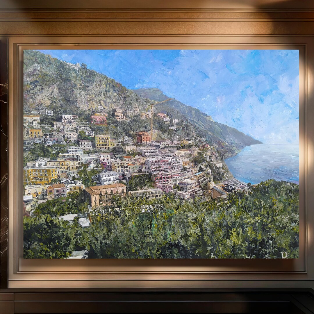 Commission Oil Painting, Custom Oil Painting Landscape on Canvas From ...