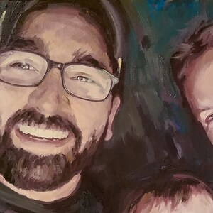 Custom Art Commission Commissioned Portrait Painting Custom - Etsy