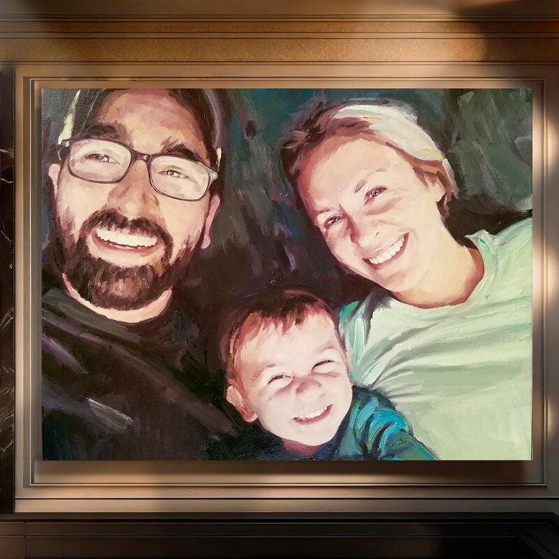 Commissioned Portrait - Etsy