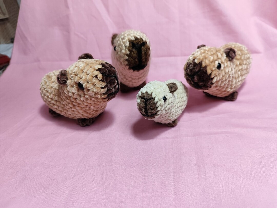 Capybara / Capibara Amigurumi Crochet - Etsy UK