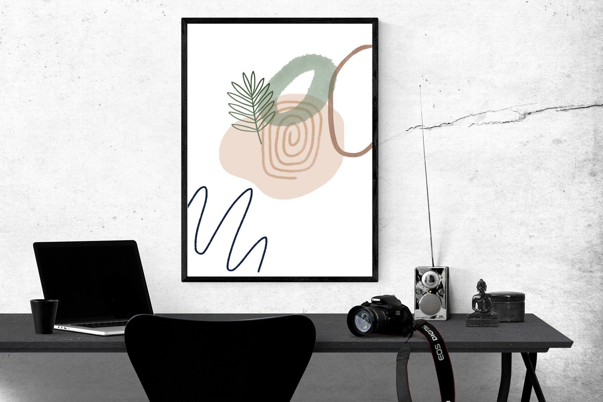 Printable art Abstract Print Minimalist Modern Wall Art | Etsy
