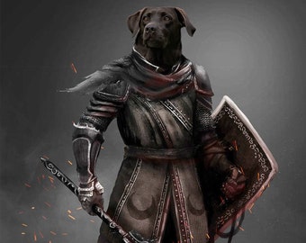 Warrior Fantasy Art - Etsy