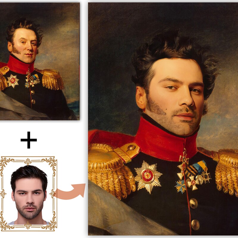 Historical Portrait - Etsy