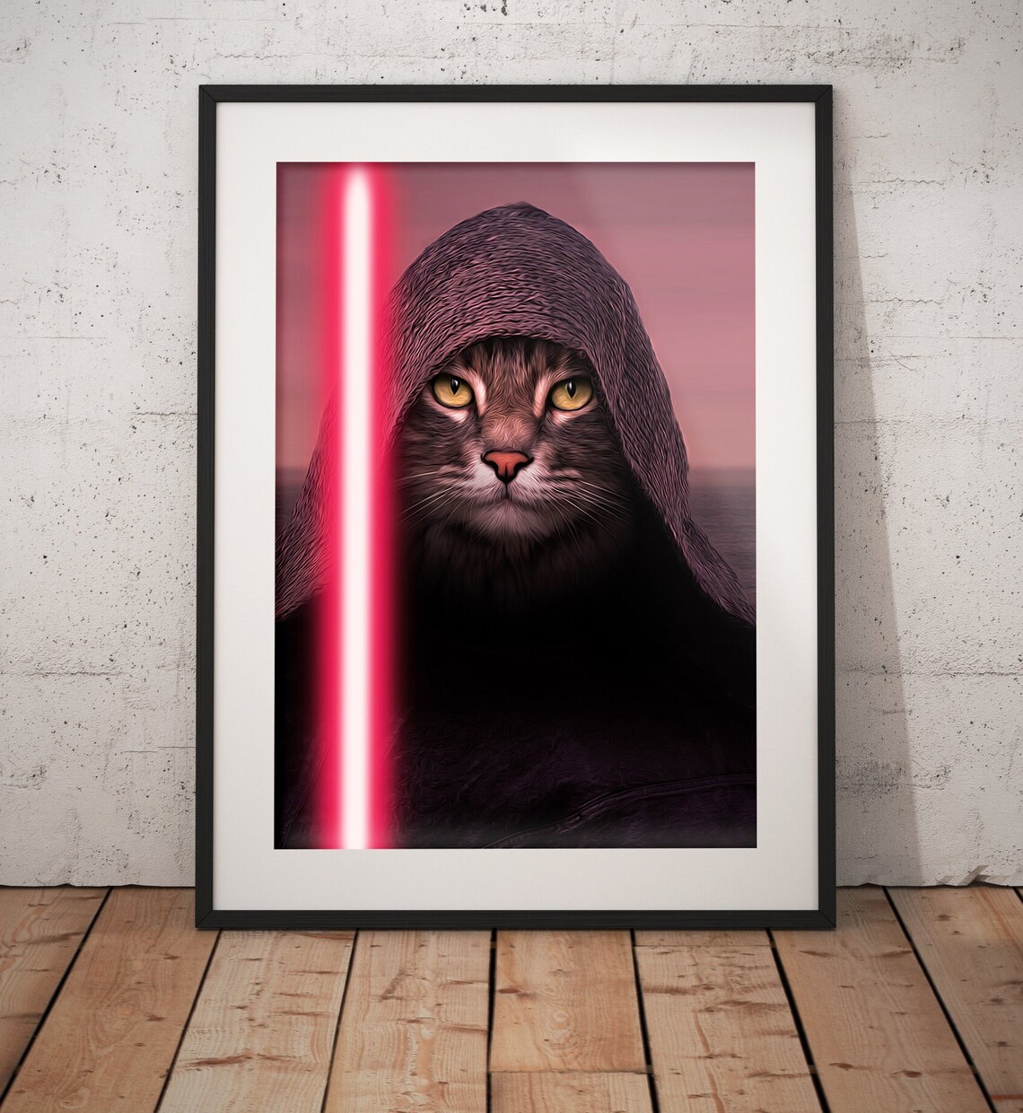 Custom Star Wars Pet Portrait Luke Skywalker Dog Portrait | Etsy