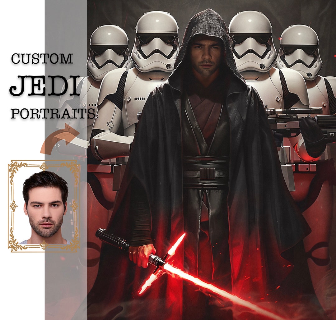 Personalized Dark Side Portraits, Custom Star Wars Sith Portraits ...