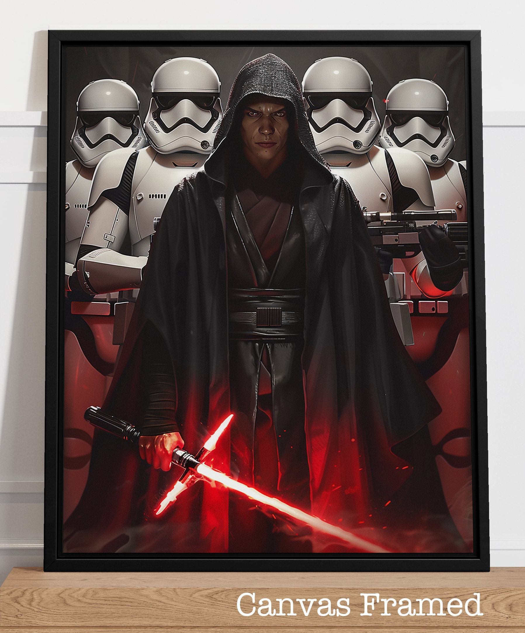 Personalized Star Wars Portrait, Custom Star Wars Poster, Custom Star ...