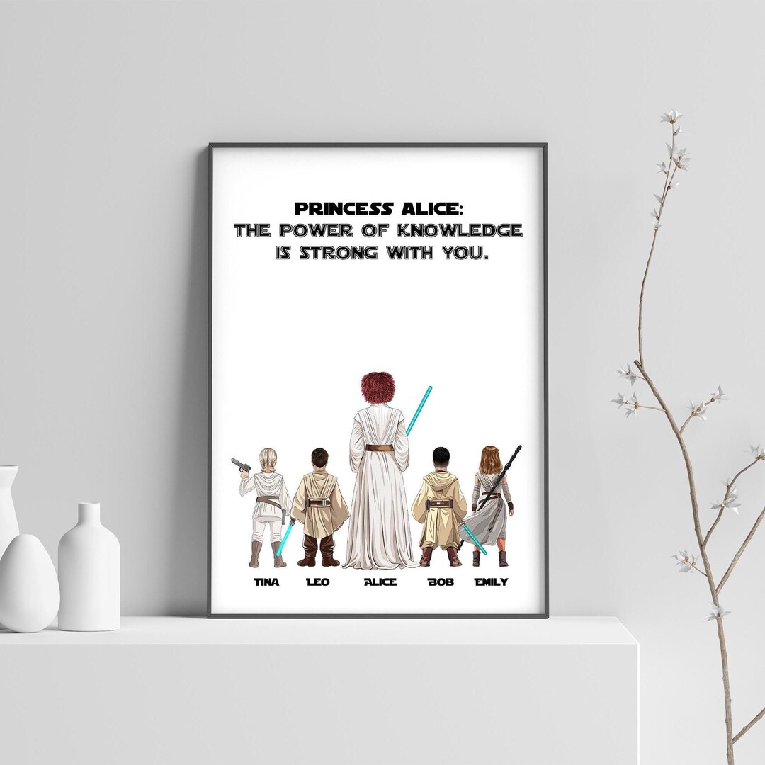 Personalized Teacher Gifts, Custom Star Wars Themed Teacher Gifts ...