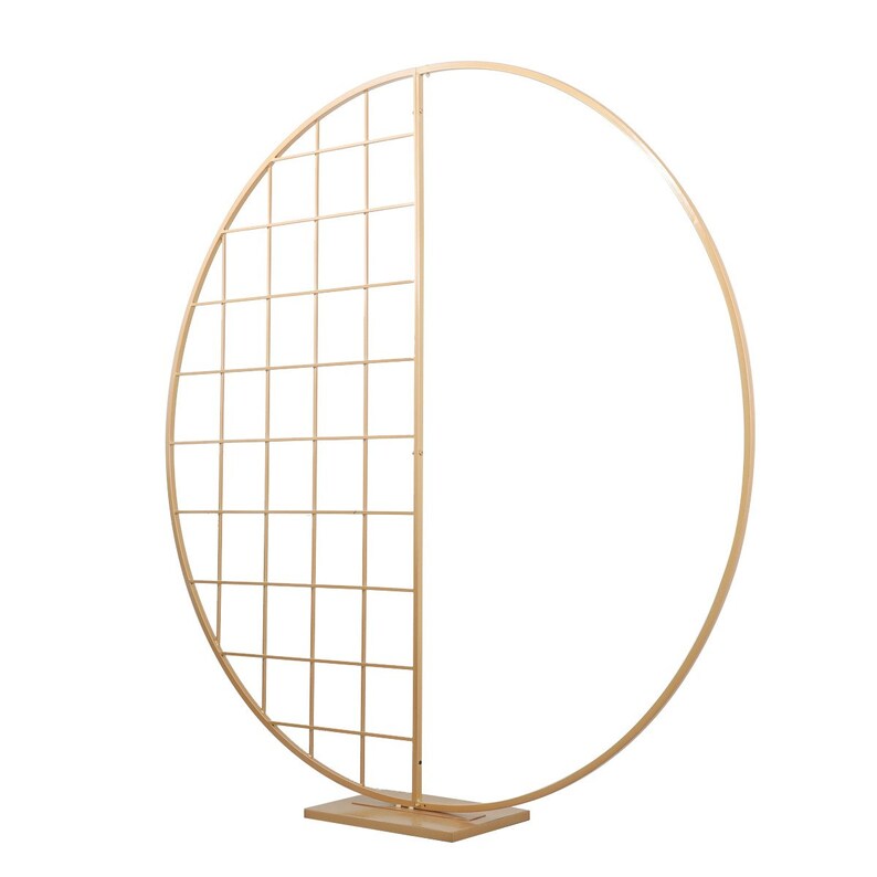 6ft 180cm Round Half Mesh Backdrop for Events Weddings - Etsy Ireland