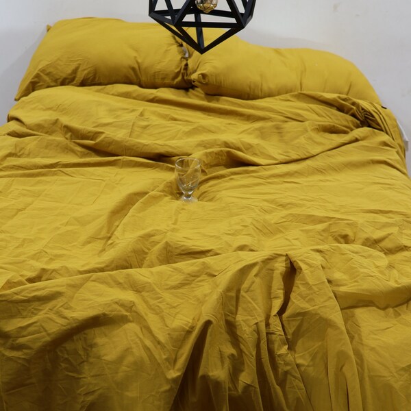 Mustard Bedding - Etsy