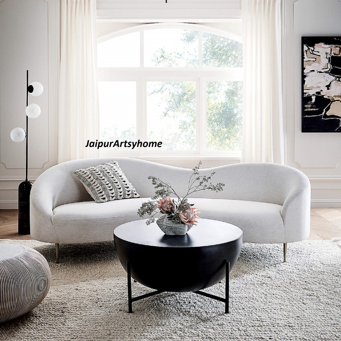 Ivory Color Curtain 2 Panels Luxury Velvet Curtain Velvet - Etsy