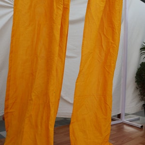 Yellow Mustard Color Living Room Curtain Bedroom Modern Rustic - Etsy