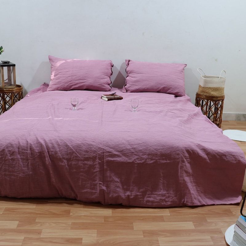 Dusty Rose Sheets - Etsy