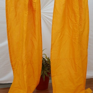 Yellow Mustard Color Living Room Curtain Bedroom Modern Rustic - Etsy