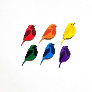 Bird Color Matching Printable Activity - Etsy