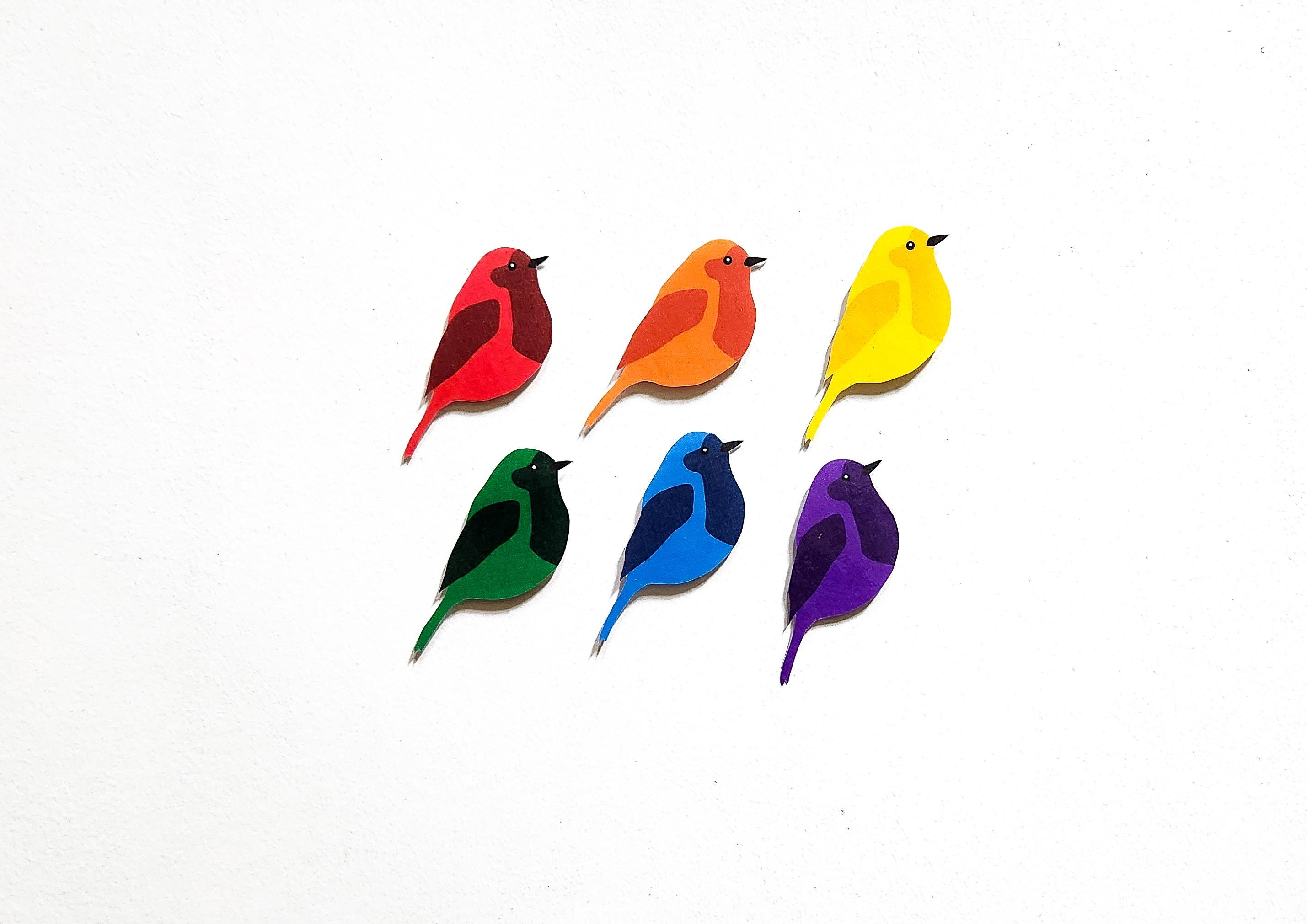 Bird Color Matching Printable Activity - Etsy
