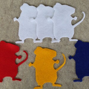 Mouse Paint Felt Board Story Set - Etsy