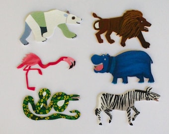 Polar Bear Felt / Flannel Board Set - Etsy