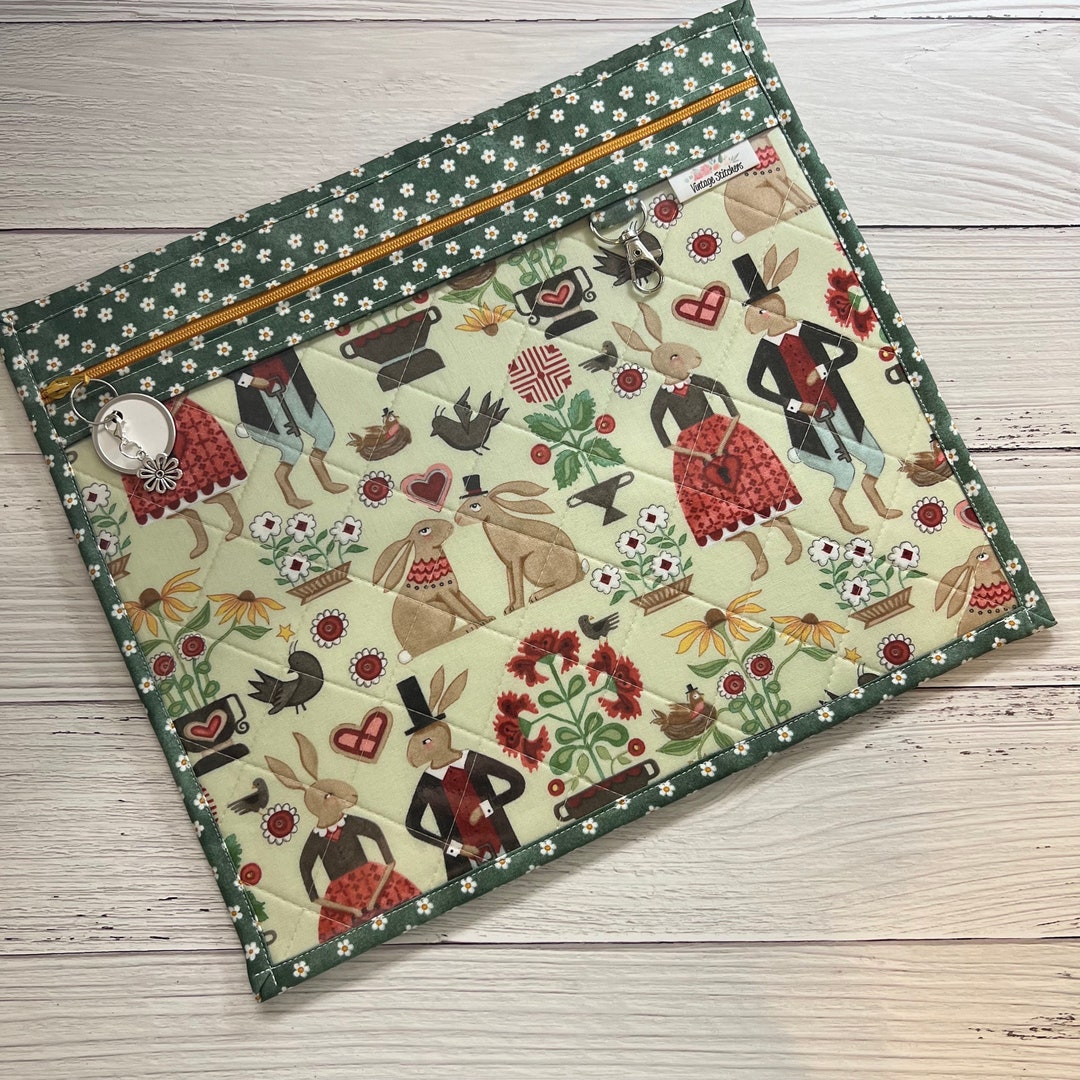 Vinyl Front Project Bag - Standard - Etsy