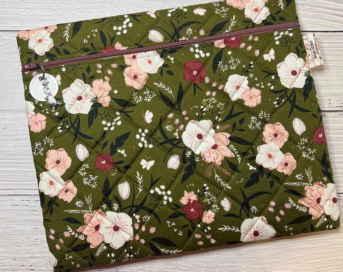 Quilted Fabric Project Bag - Standard Size 13x11 - Etsy