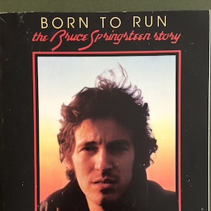 Rare Original BRUCE SPRINGSTEEN Story Born to Run Book Vintage 1979 ...