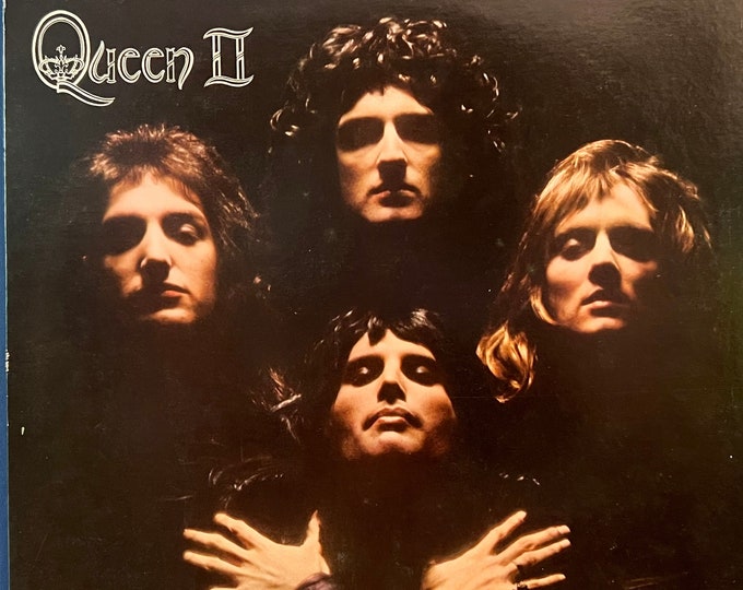 Vintage '76 QUEEN II Record Album 70s Classic Rock Seven Seas of Rhye ...
