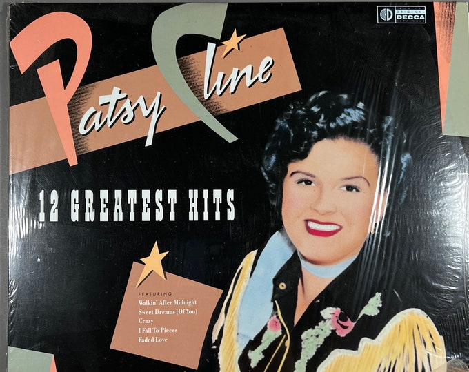 Vintage Country Vinyl PATSY CLINE 12 Greatest Hits Record Album Classic ...