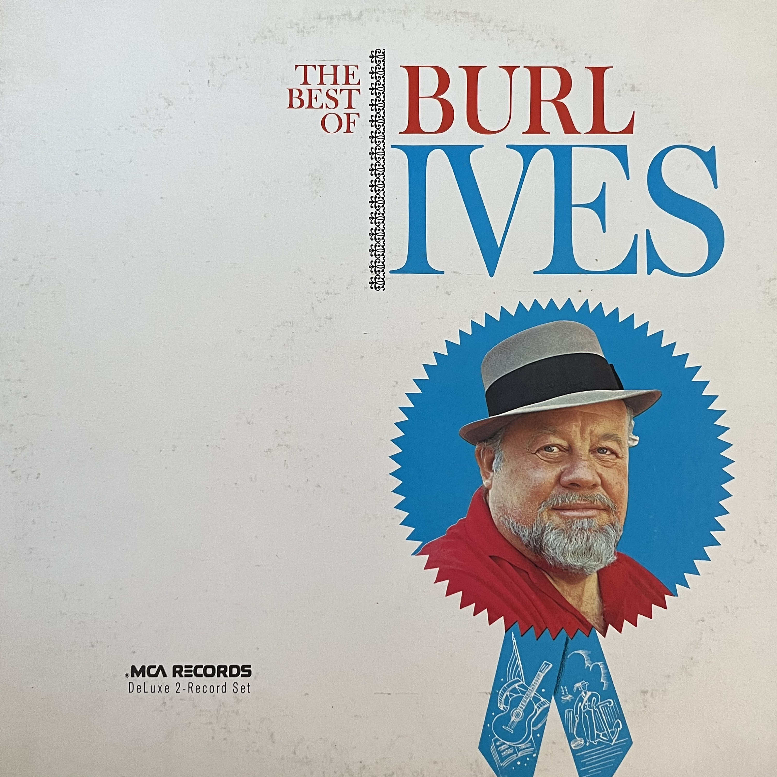 Vintage Vinyl the Best of BURL IVES Double Record Album Set Classic Pop ...