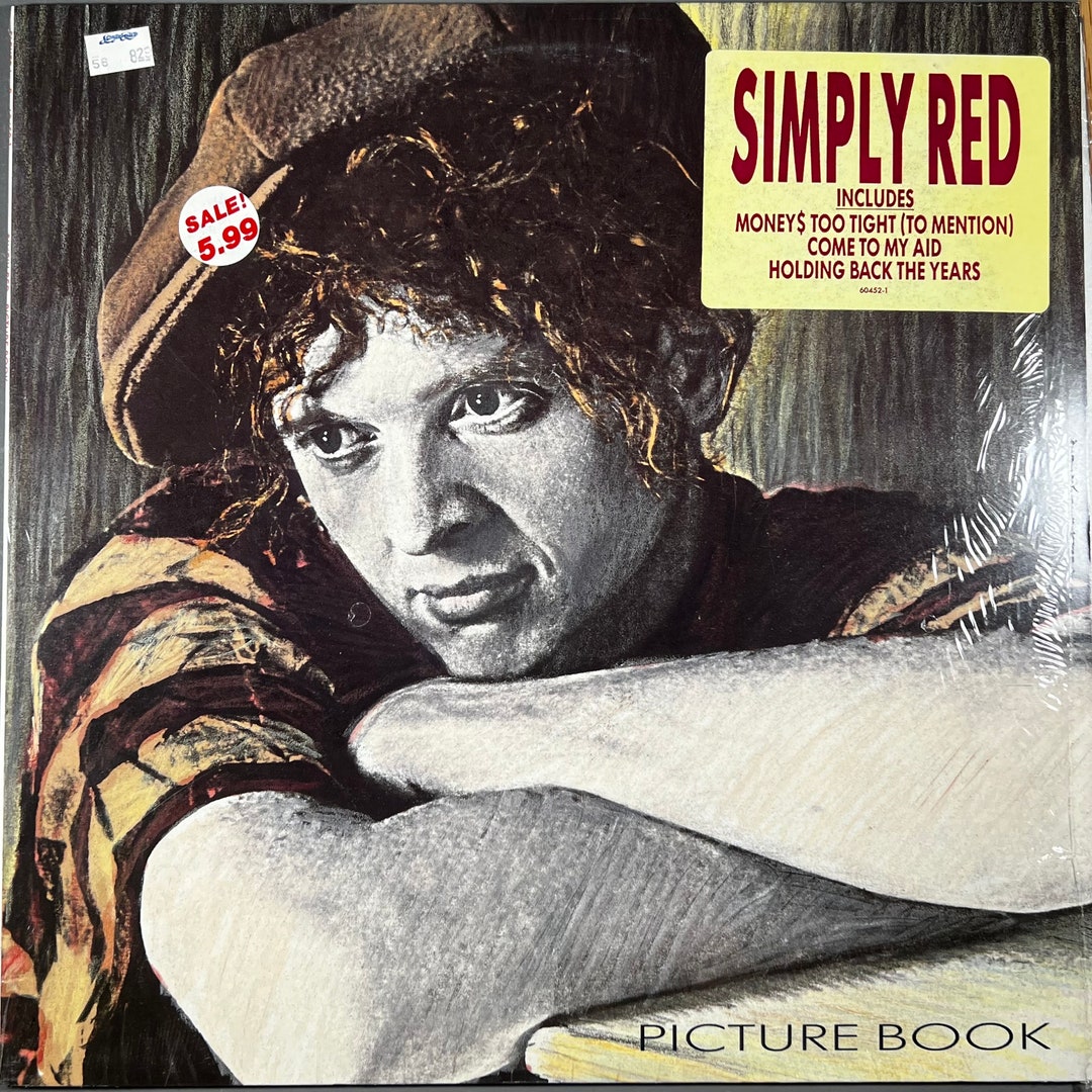 Original '85 Vinyl SIMPLY RED Picture Book Record Album 80s Pop Rock ...