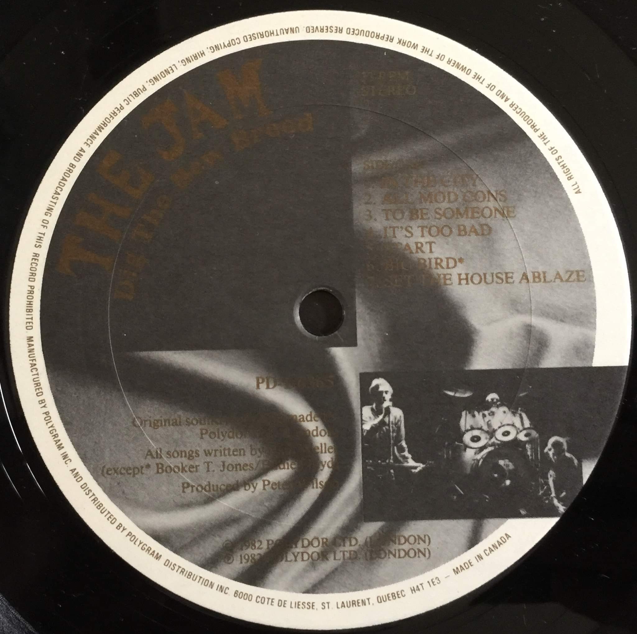 Vintage '82 vinilo The JAM Dig The New Breed Record Album | Etsy
