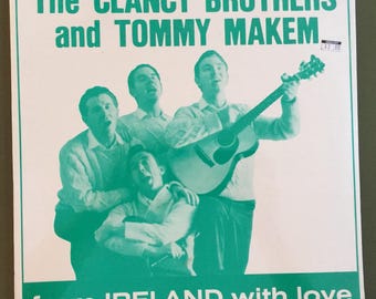 The Clancy Brothers and Tom Makem Irish Drinking Songs Vintage Album ...