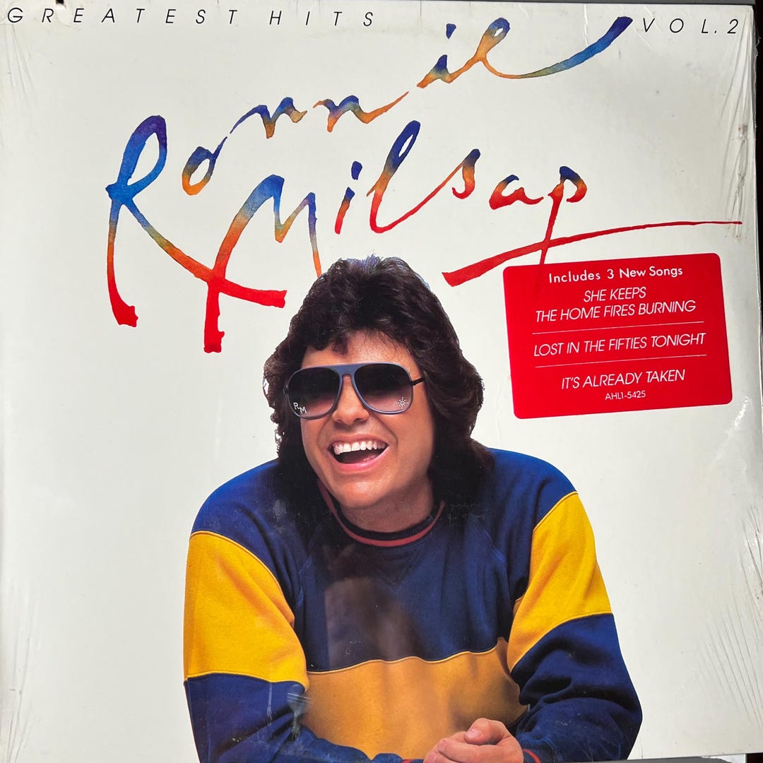 SEALED Vinyl Ronnie Milsap Greatest Hits Vol 2 Record Album 80s Classic ...
