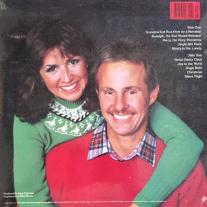 Original SEALED 80s Christmas Vinyl ELMO & PATSY Grandma Got Run Over ...